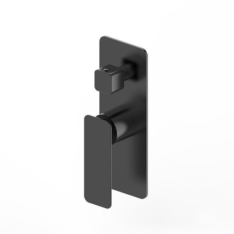 Muze Black Shower Mixer & Diverter – Luxury Interiors Direct