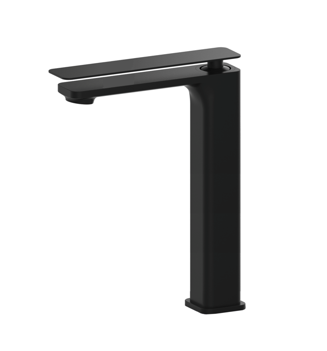 Muze Black Tall Basin Mixer – Luxury Interiors Direct