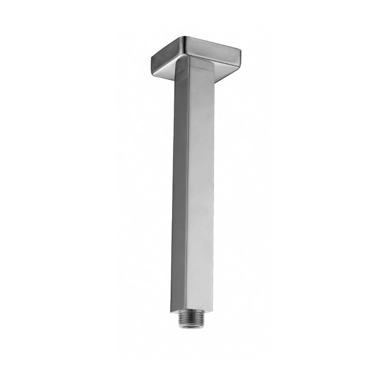 Essence Chrome Square Ceiling Dropper 200mm – Luxury Interiors Direct